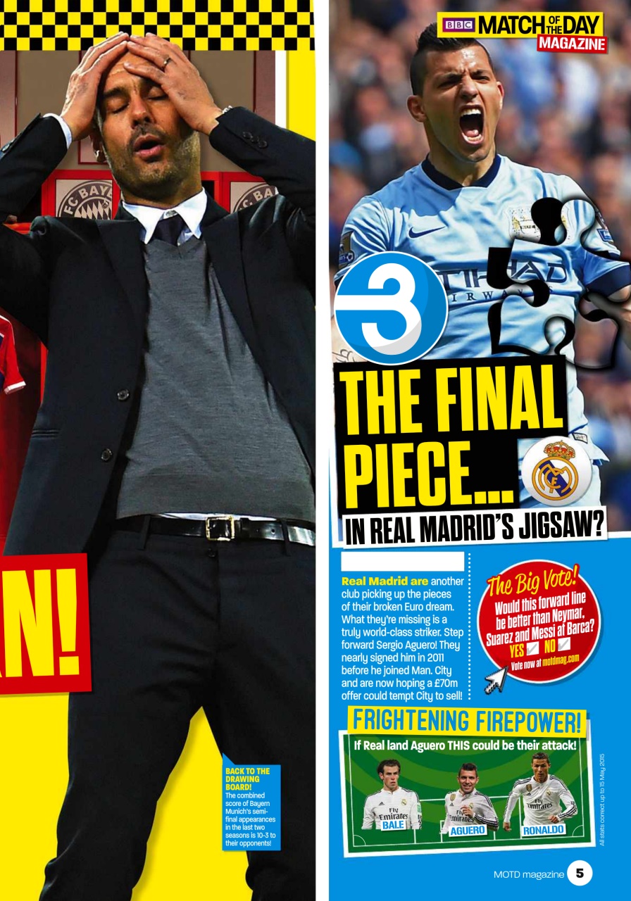 Match of the Day Magazine - Issue 358 Back Issue