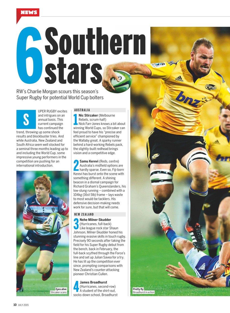 Rugby World Magazine - July 2015 Back Issue