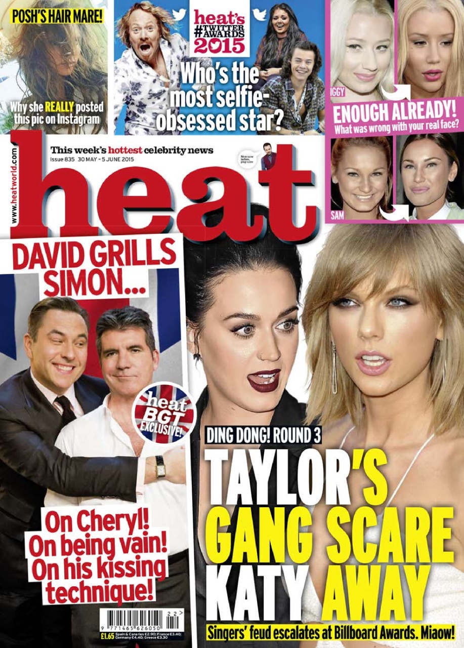 Heat Magazine - 30th May 2015 Subscriptions | Pocketmags