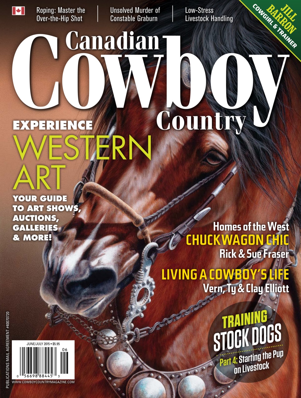 Canadian Cowboy Country Magazine - Jun-Jul 2015 Back Issue