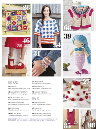 Simply Crochet Magazine - Issue 32 Back Issue