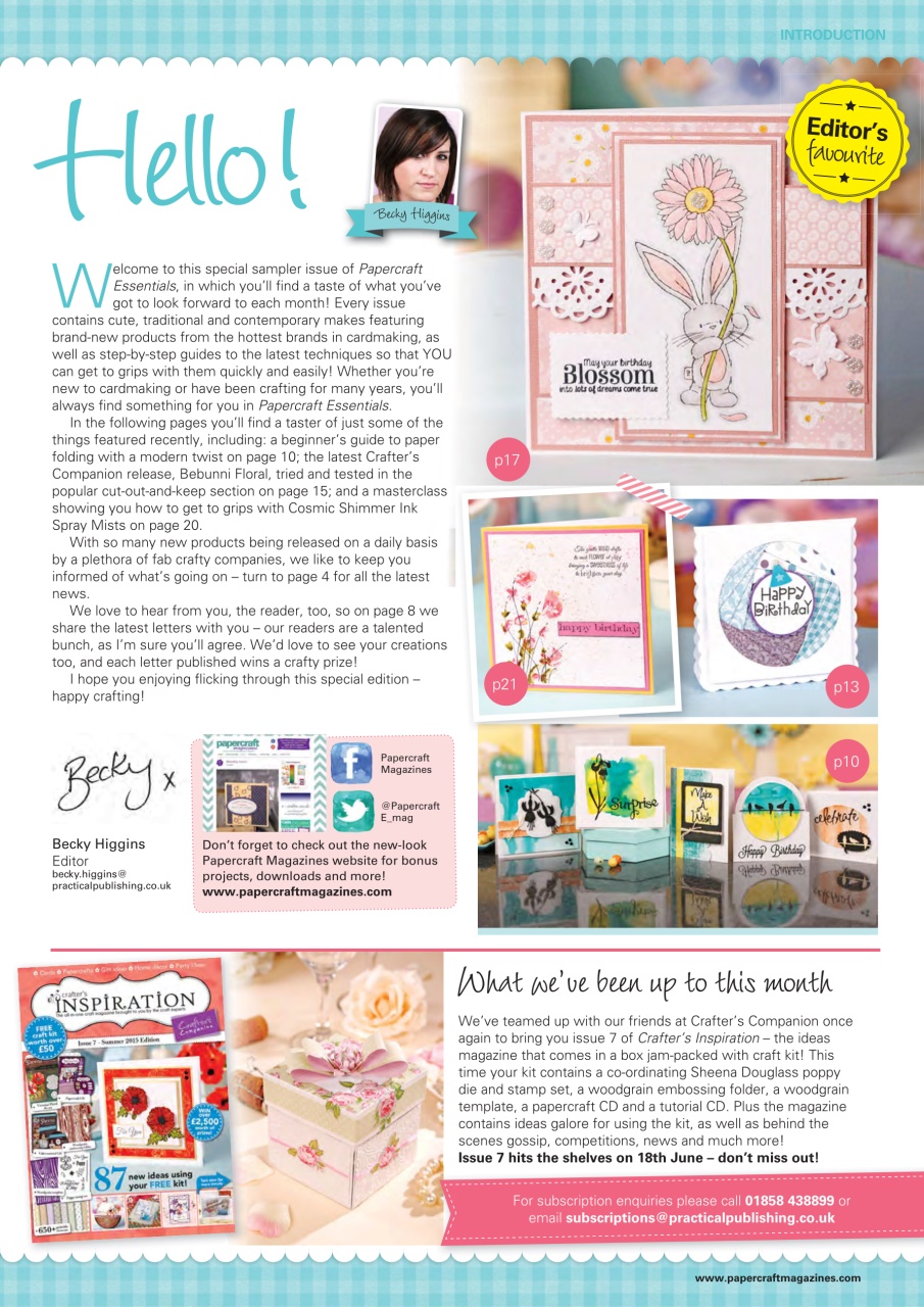 Papercraft Essentials Magazine - Papercraft Essentials Special Issue