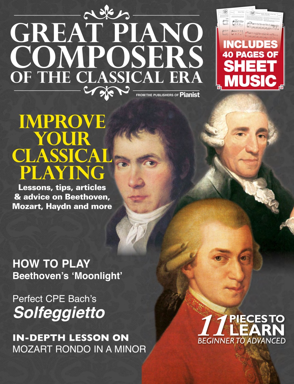 Pianist Magazine - Great Piano Composers of the Classical Era Special Issue