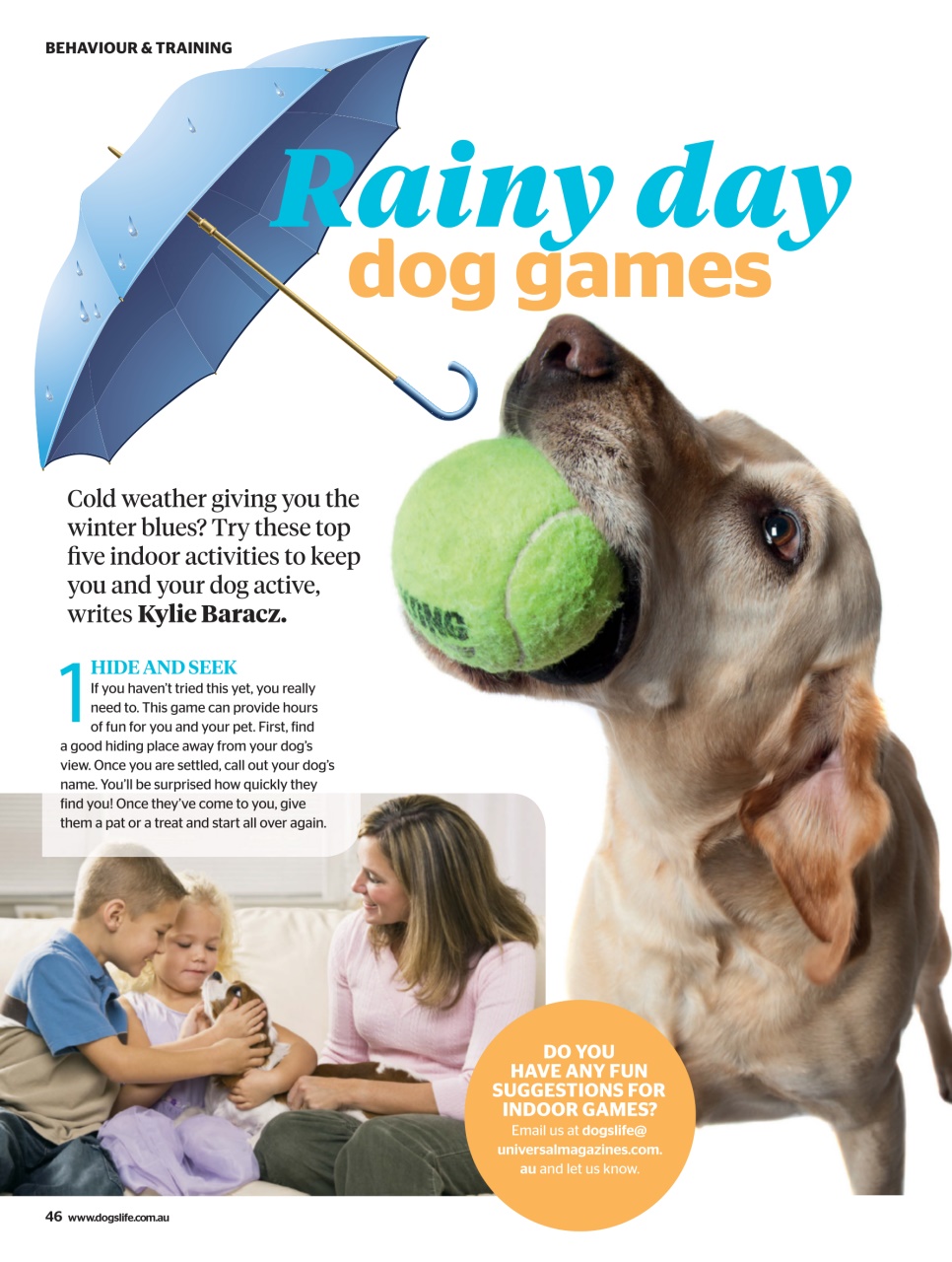 Dogs Life Magazine - July/Aug Issue#132 Back Issue