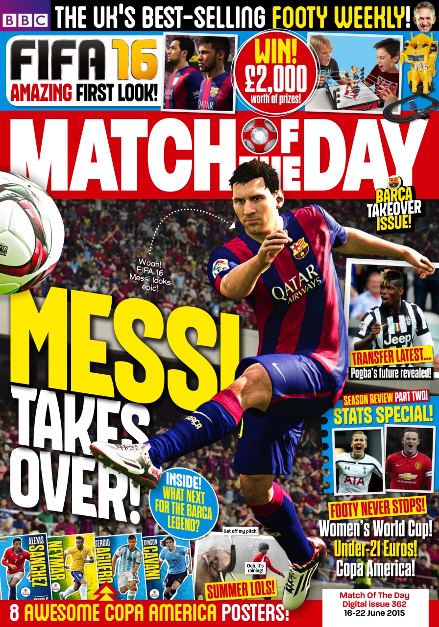 Match of the Day Magazine - Issue 362 Subscriptions | Pocketmags