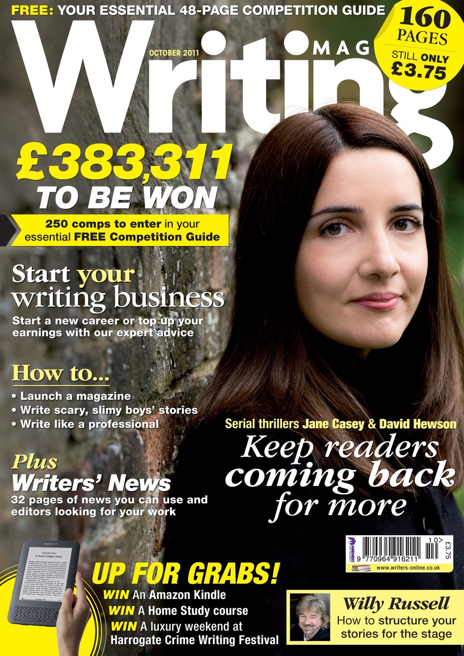 Writing Magazine - October 2011 Back Issue