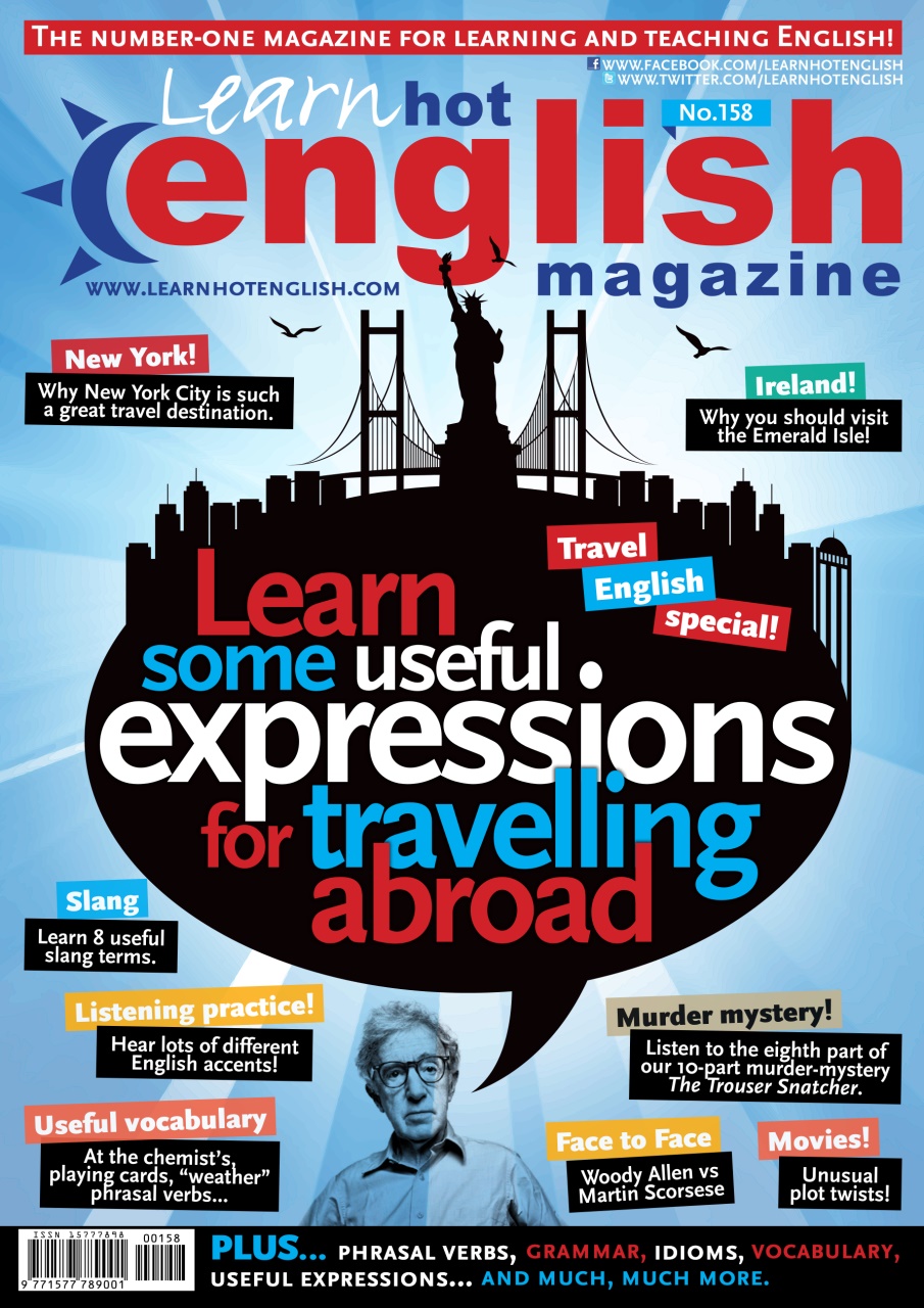 Learn Hot English Magazine - Learn Hot English 158 July Back Issue