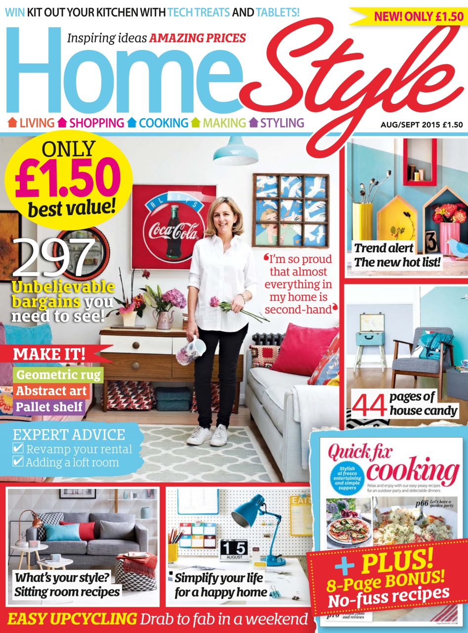 Homestyle Magazine - Aug/Sep 2015 Back Issue