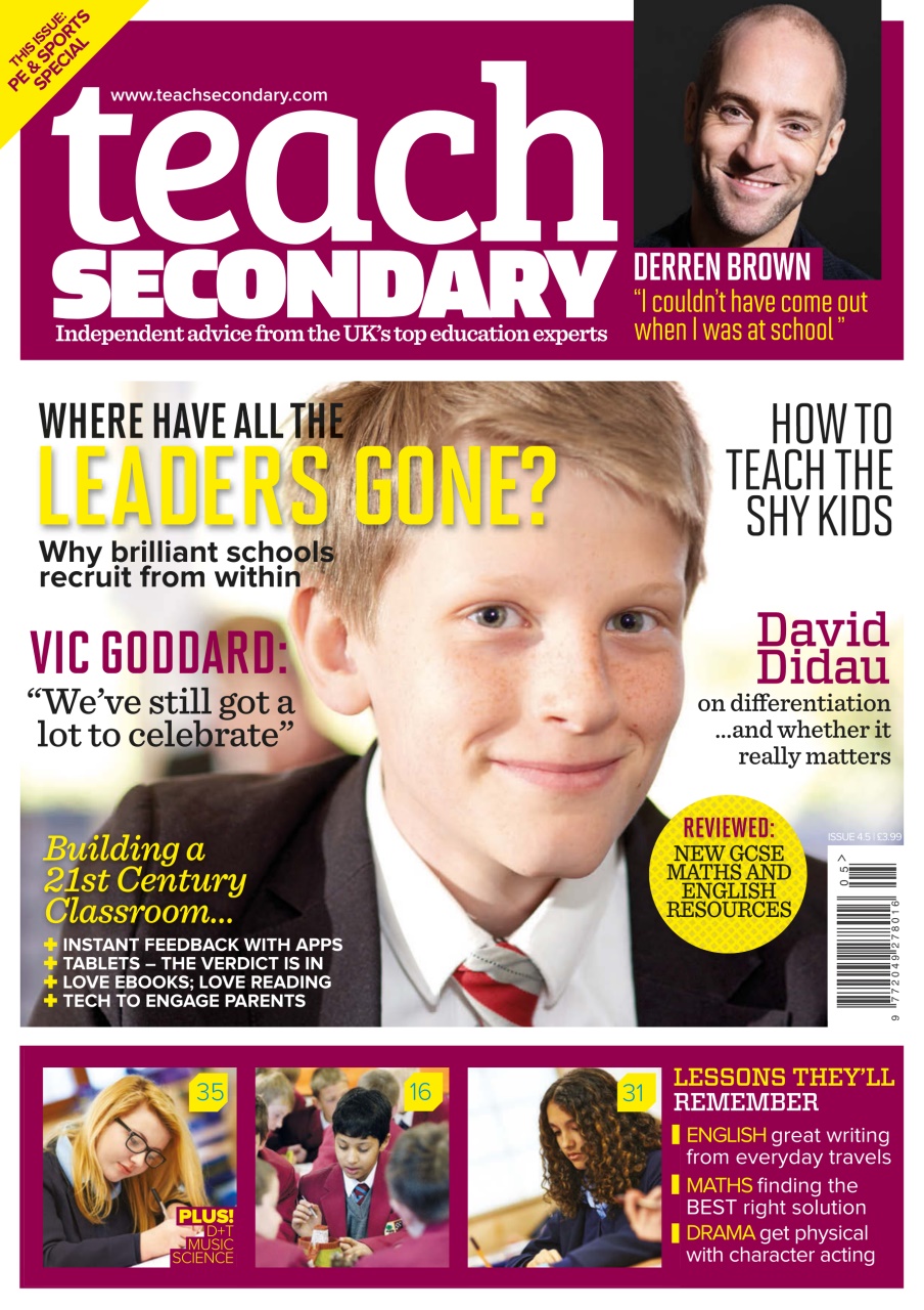 Teach Secondary Magazine - Vol.4 No.5 Back Issue