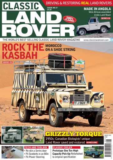 Classic Land Rover Magazine - August 2015 Back Issue