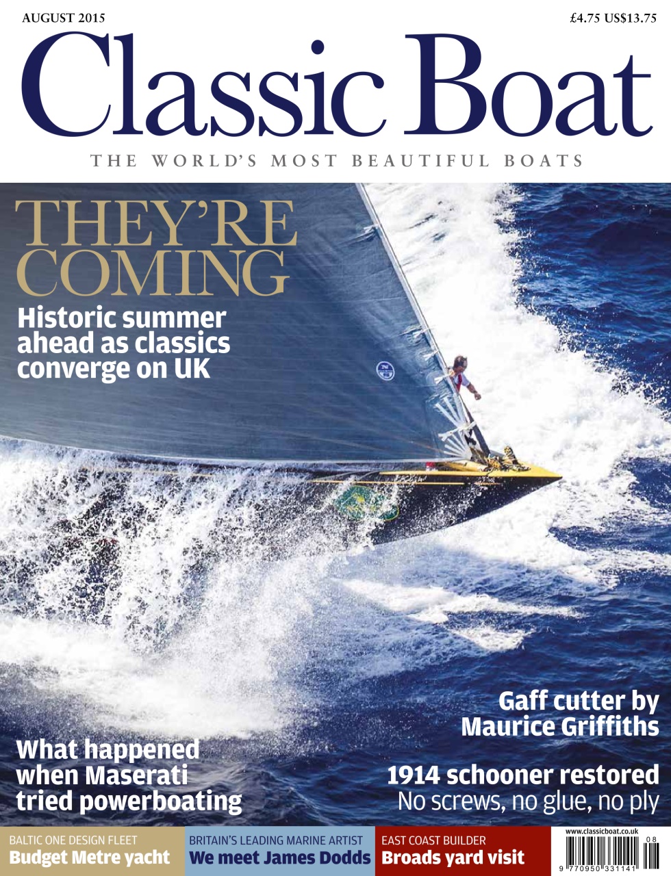 Classic Boat Magazine - August 2015 Back Issue