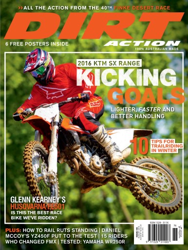 Dirt Action Magazine - Issue#195 Aug 2015 Back Issue