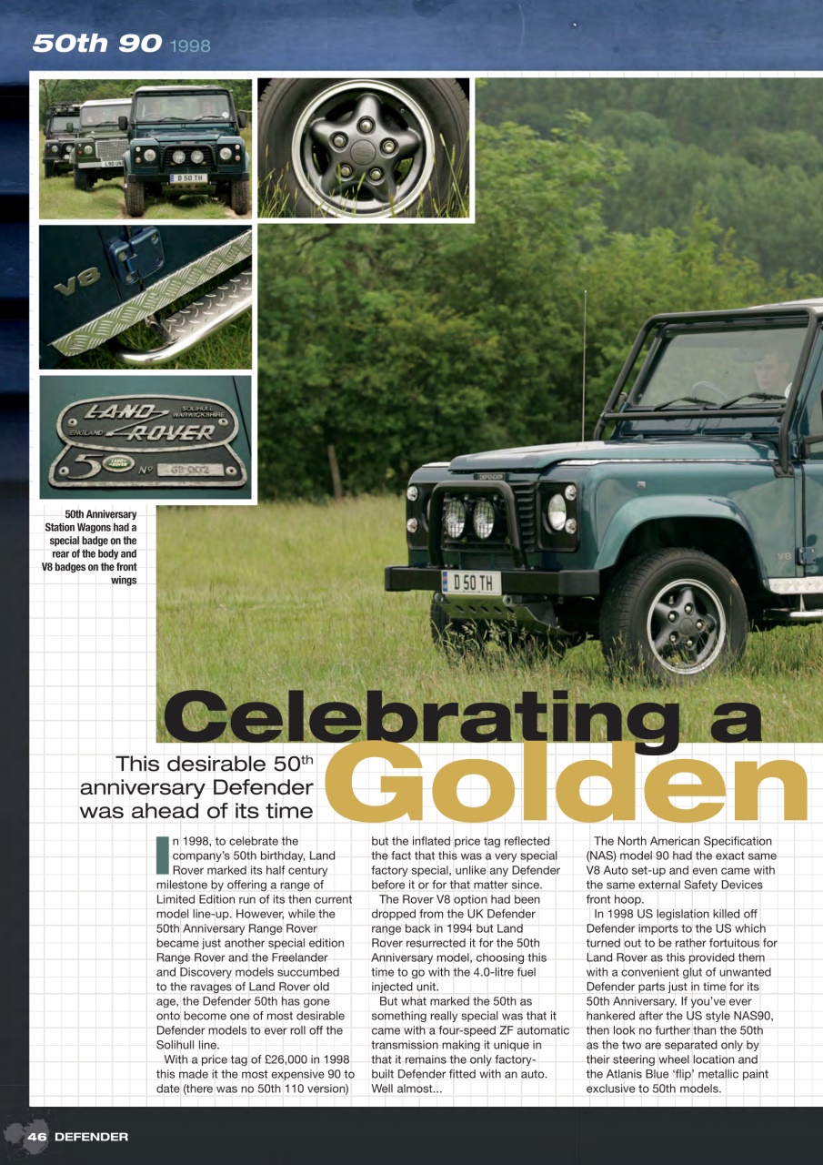 Classic Land Rover Magazine - Defender Special Issue