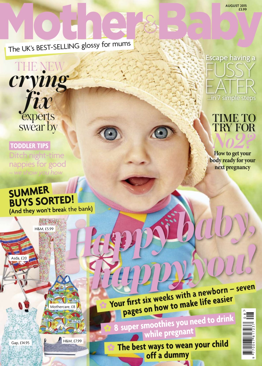 Mother & Baby Magazine - August 2015 Back Issue