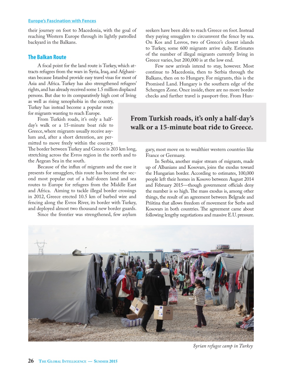 The Global Intelligence Magazine - Summer 2015 Back Issue