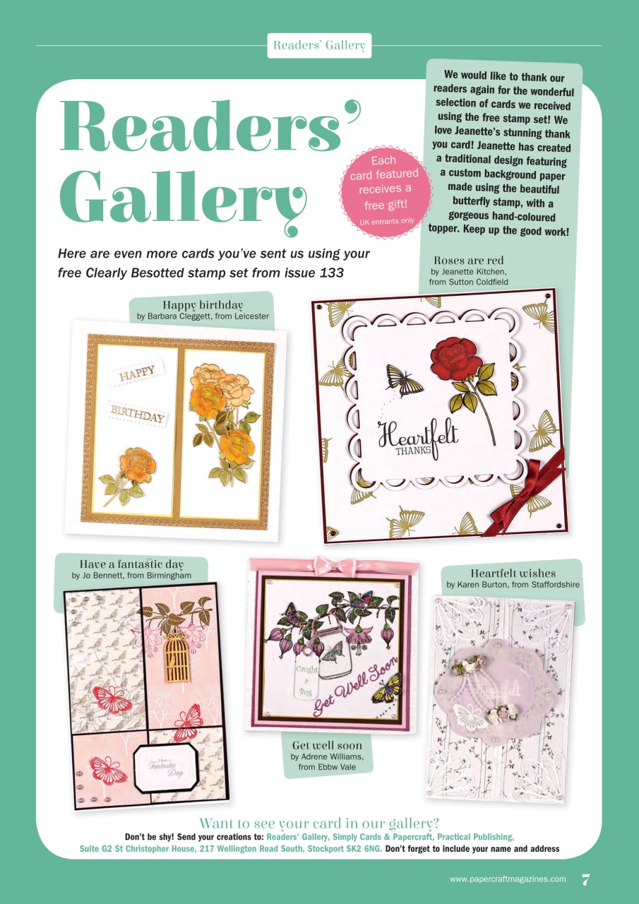 Simply Cards & Papercraft Magazine - Simply Cards & Ppaercraft 135 ...