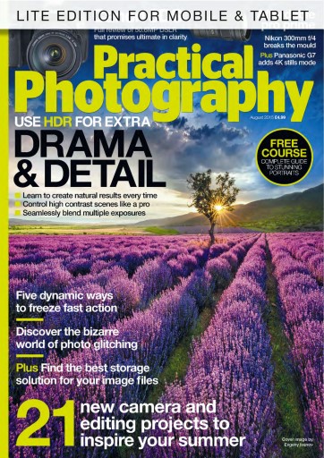 Practical Photography Magazine - August 2015 Back Issue