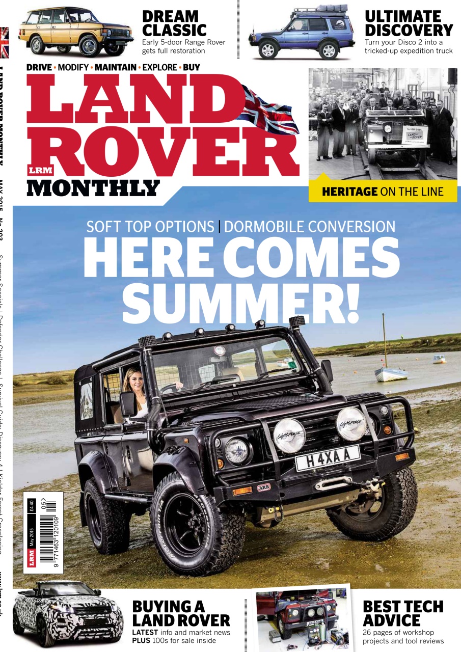 Land Rover Monthly Magazine - May 2015 Back Issue