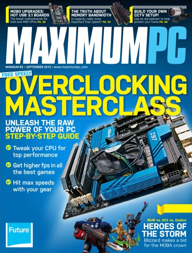 Maximum PC Magazine - September 2015 Edición anterior