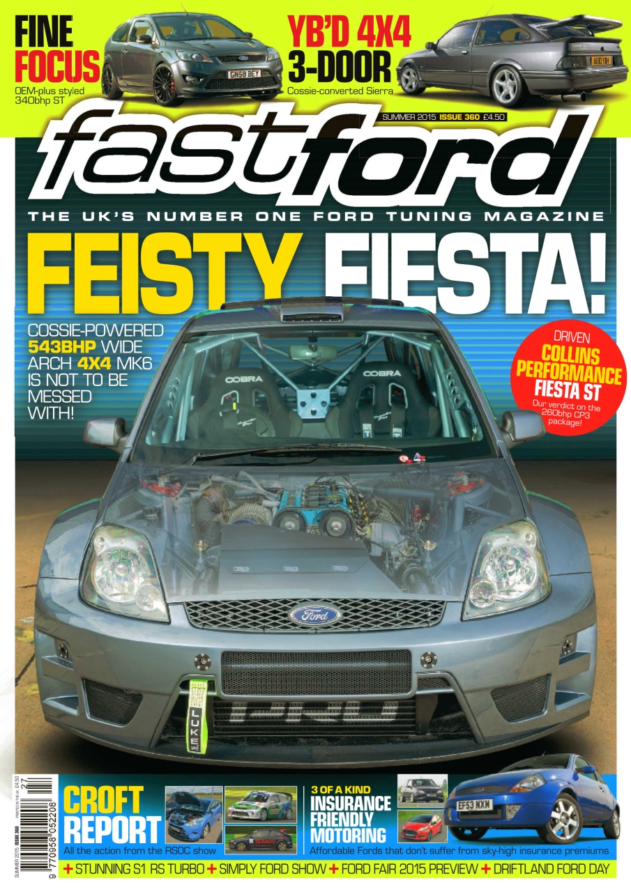 Fast Ford Magazine - No.360 Feisty Fiesta Back Issue