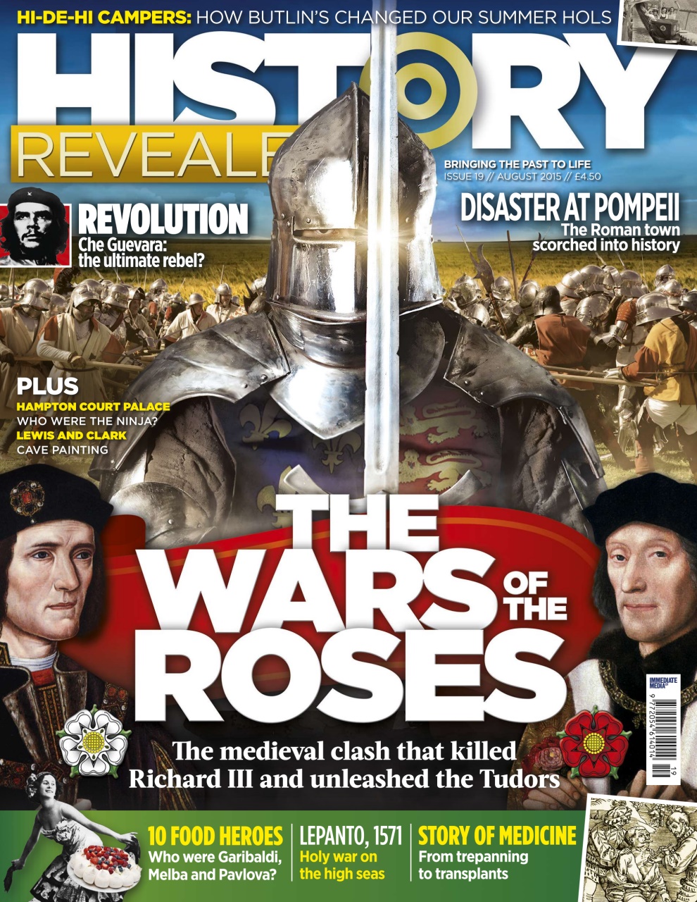 Bbc History Revealed Magazine August 2015 Back Issue