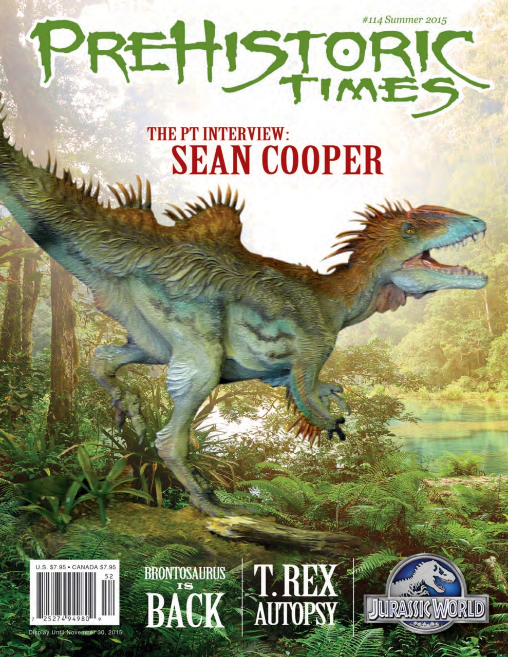 Prehistoric Times Magazine - Summer 2015 Back Issue