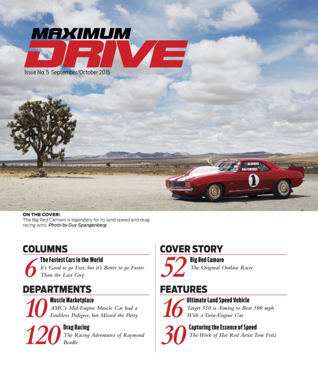 Maximum Drive Magazine - September-October 15 Back Issue