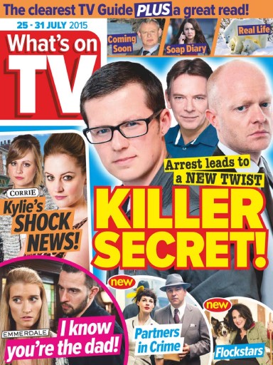 What's on TV Magazine - 25th July 2015 Back Issue