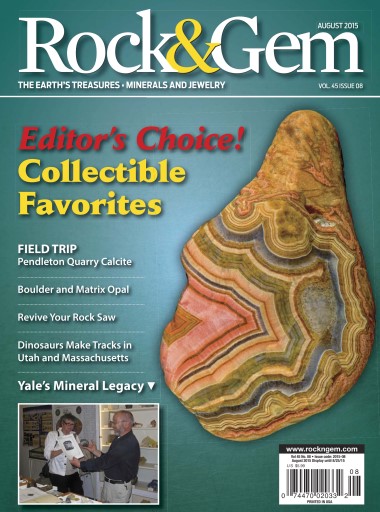 Rock&Gem Magazine - August 2015 Back Issue