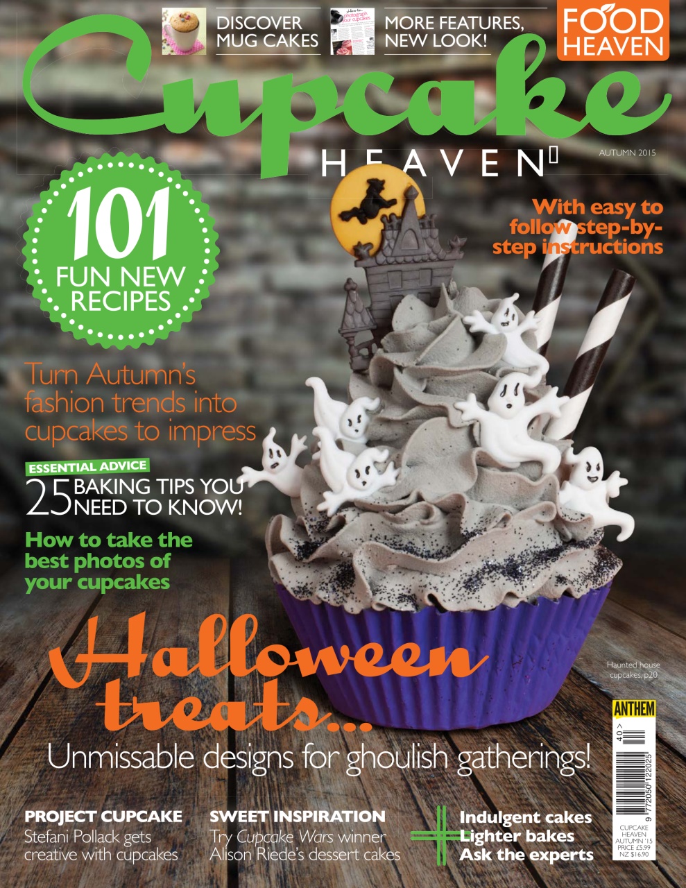 Cupcake Heaven Magazine - Cupcake Heaven Autumn 15 Back Issue