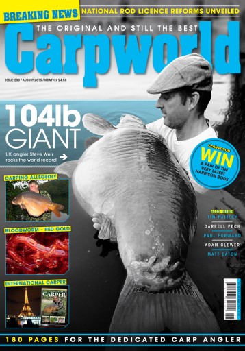 Carpworld Magazine - Carpworld August 2015 Vorige editie