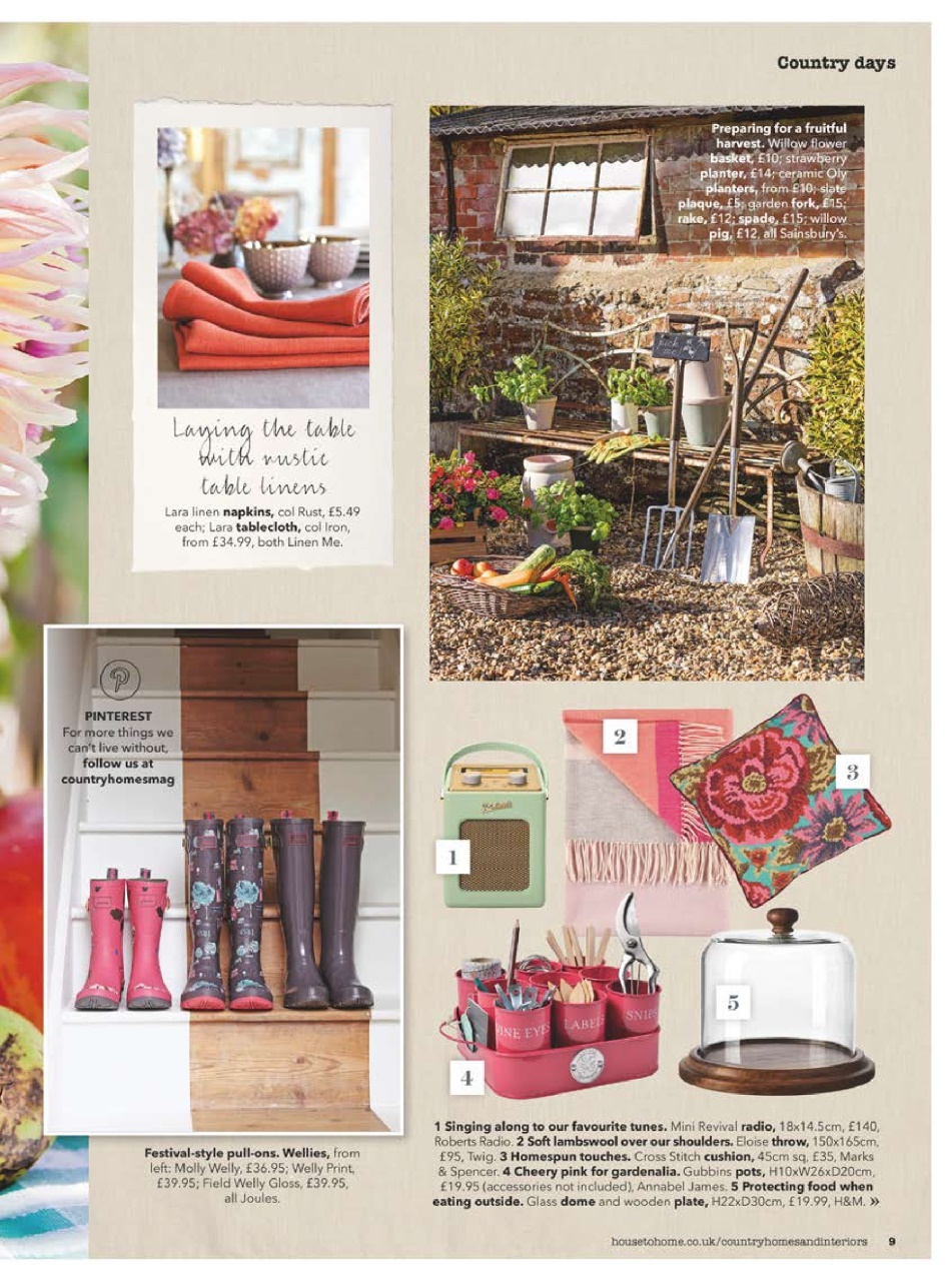 Country Homes & Interiors Magazine - September 2015 Back Issue