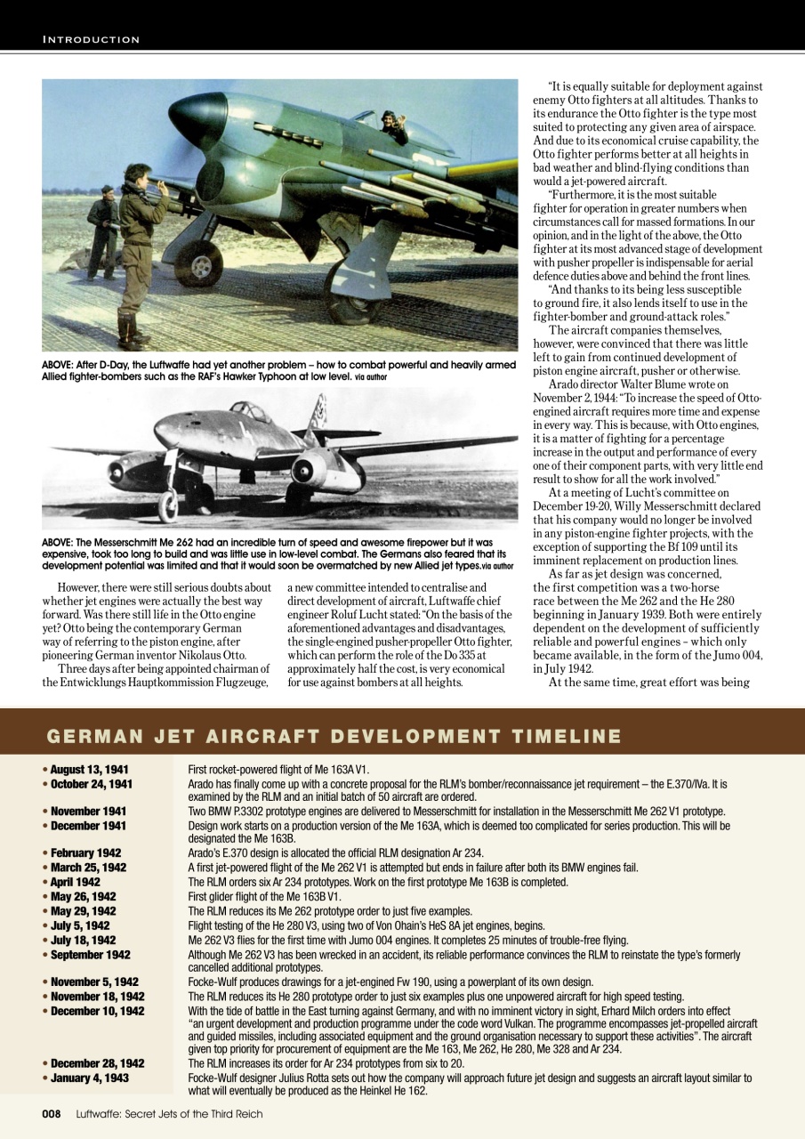 Aviation Classics Magazine - Luftwaffe - Secret jets of the Third Reich ...