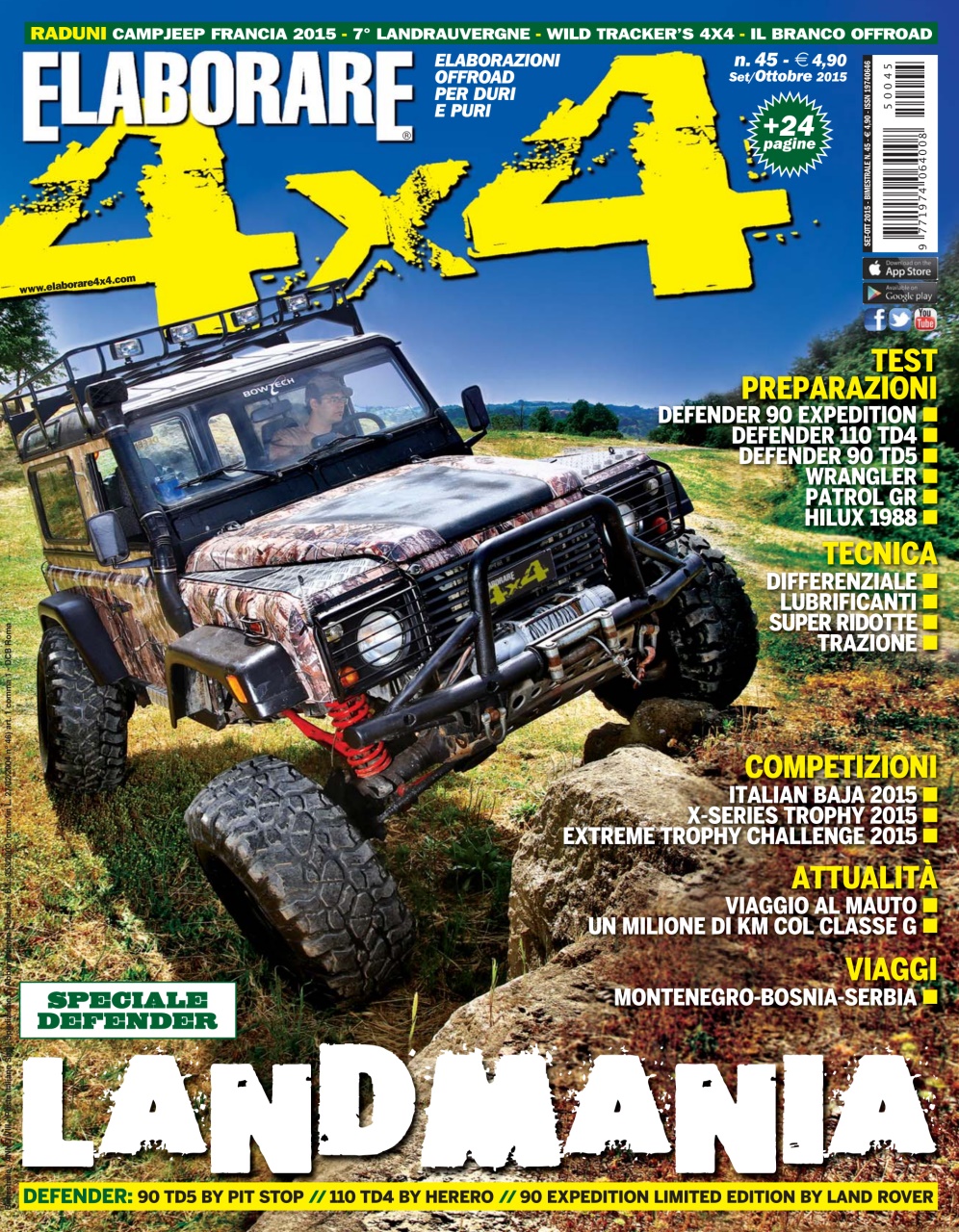 Elaborare 4x4 Magazine - Elaborare 4x4 45 settembre-ottobre 2015 ...