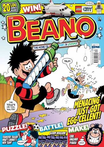 Beano Magazine - 22nd August 2015 Back Issue