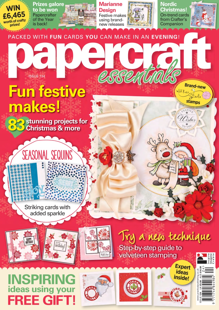 Papercraft Essentials Magazine - 124 Back Issue