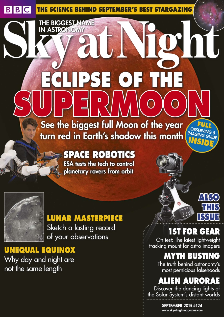 Bbc Sky At Night Magazine September 2015 Back Issue