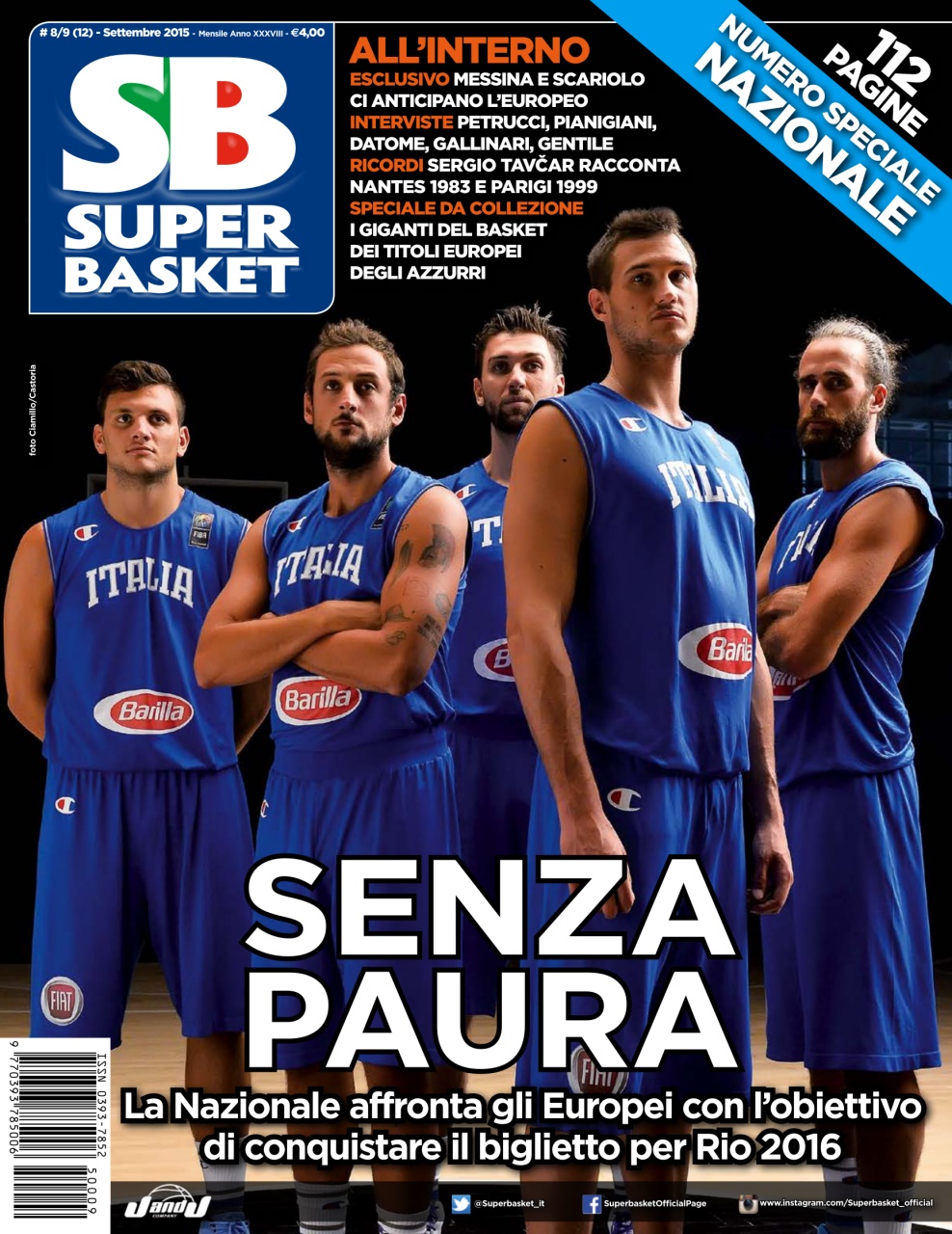 Superbasket Magazine - Settembre 2015 Back Issue