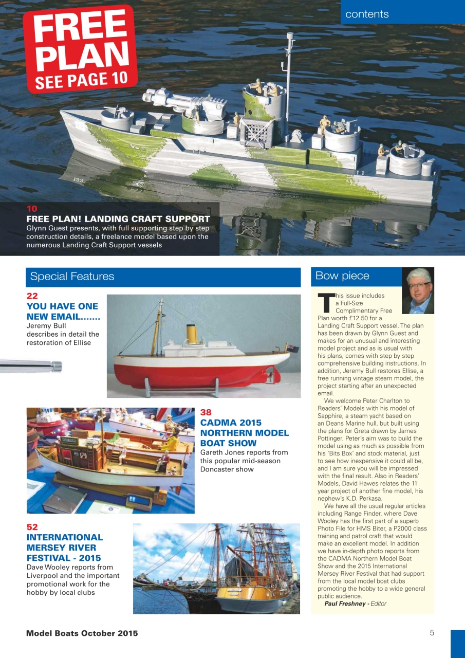 Model Boats Magazine - October 2015 Back Issue