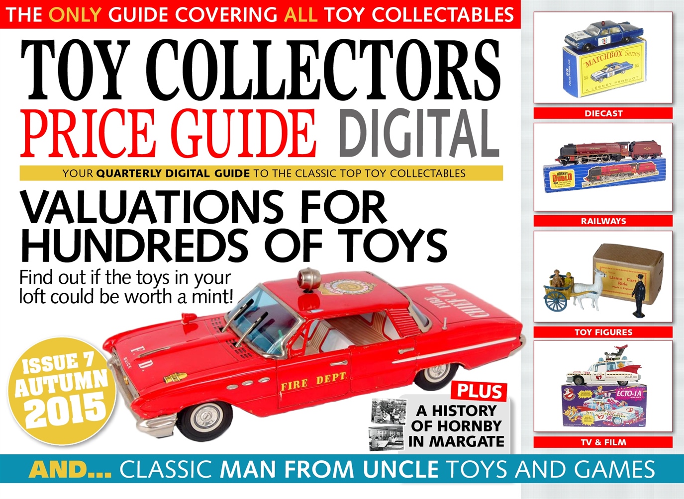 Toy Collectors Price Guide Magazine - Autumn 2015 Subscriptions ...