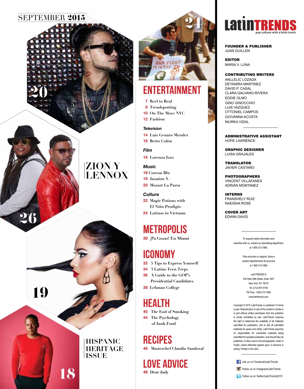 Latin Trends Magazine - issue 121 Back Issue