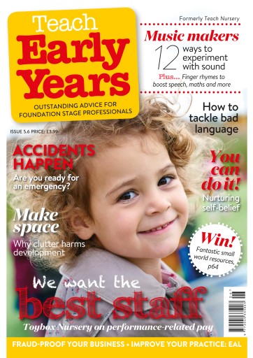 Teach Early Years Magazine - Vol.5 No.6 Back Issue