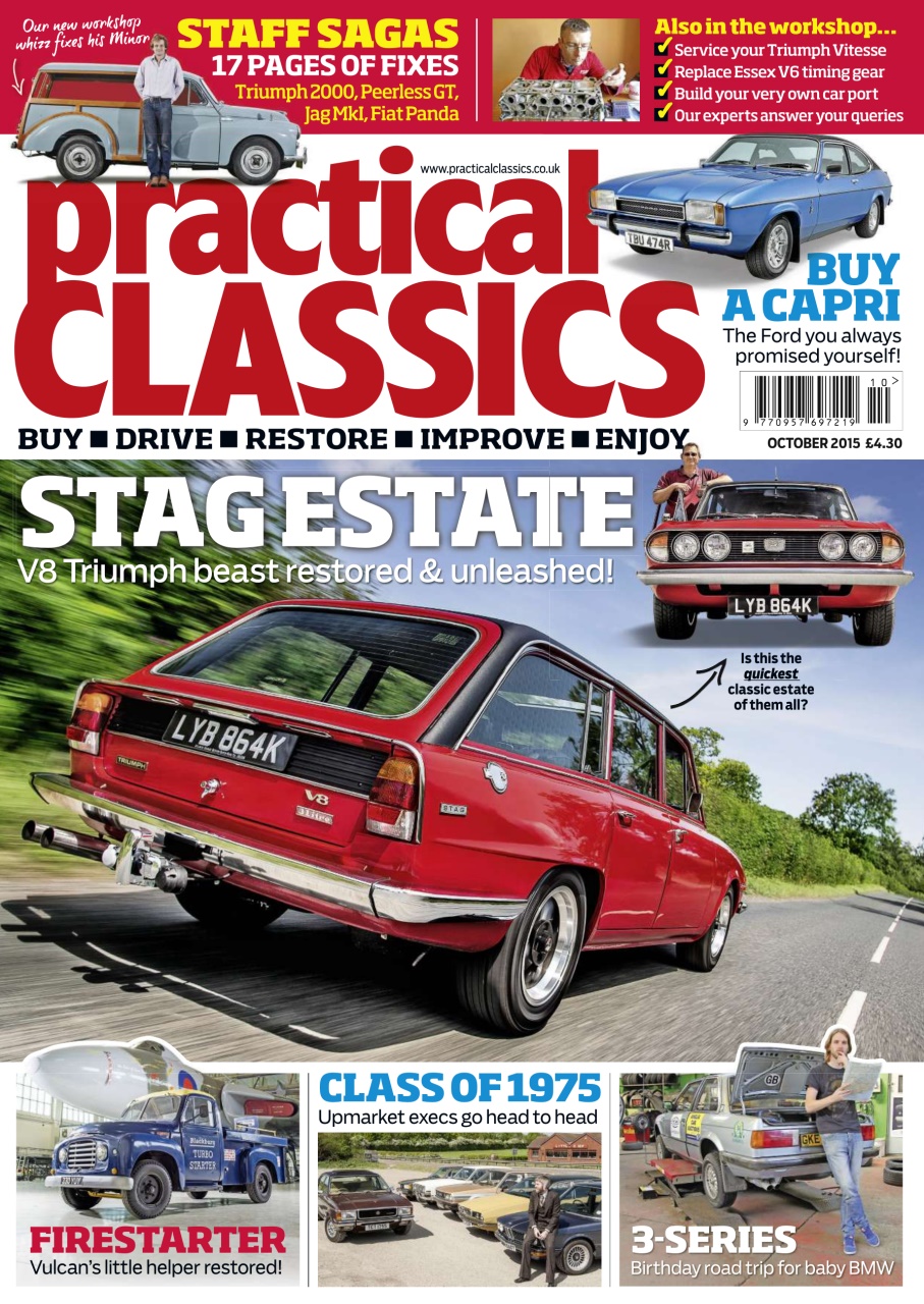 Practical Classics Magazine - October 2015 Back Issue