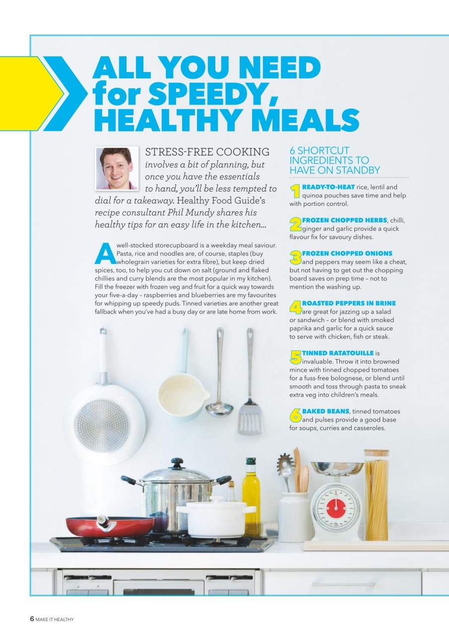 Healthy Food Guide Magazine - Make It Healthy Issue 10: 100 Speedy ...