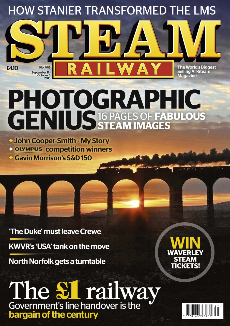 Steam Railway Magazine - Issue 445 Back Issue