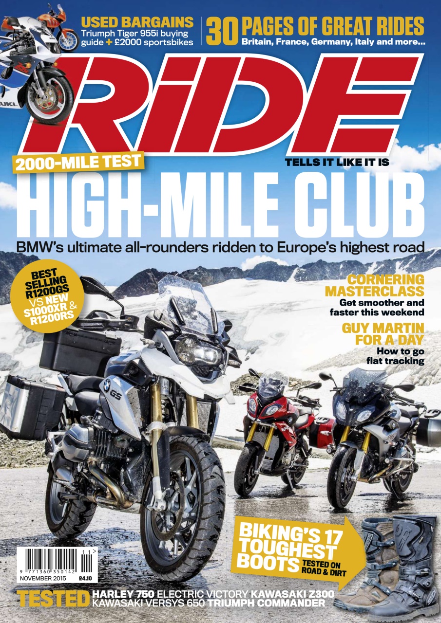 Ride Magazine - November 2015 Back Issue