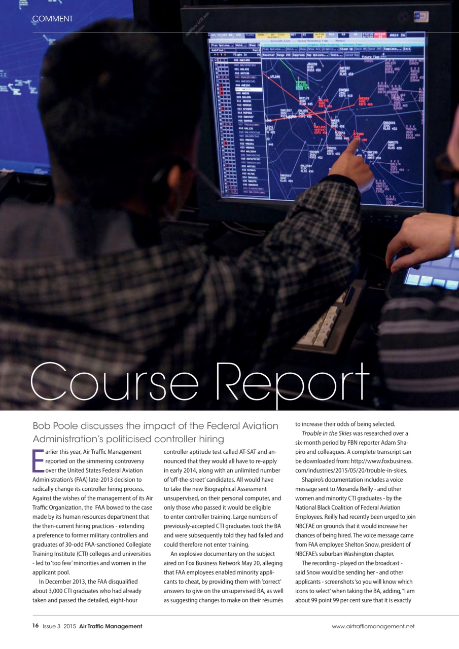 Air Traffic Management Magazine - Issue 3 2015 Back Issue