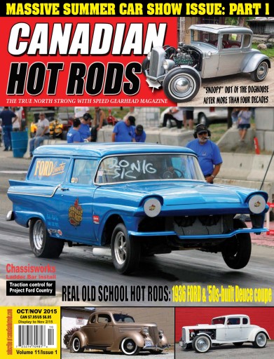 Canadian Hot Rods Magazine - Canadian Hot Rods Volume 11 Issue 1 Back Issue