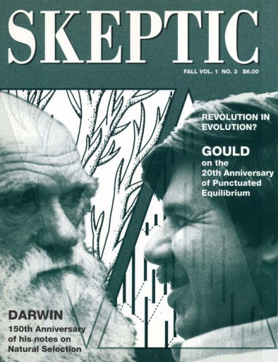 Skeptic Magazine - 1.3 Back Issue