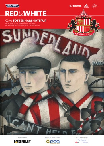 Sunderland FC Magazine - Sunderland AFC vs Tottenham Hotspur Edición ...